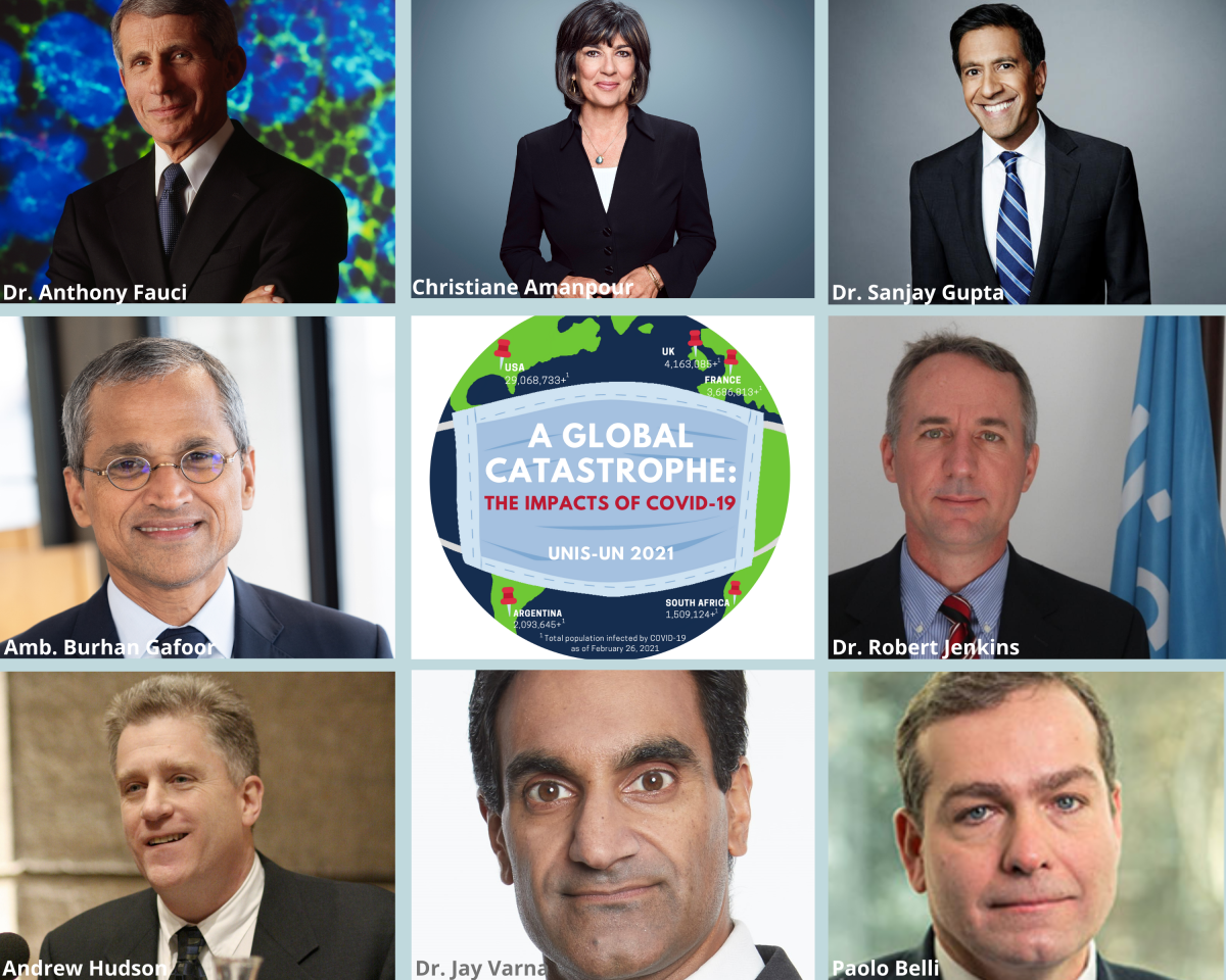 UNIS-UN Features Dr. Anthony Fauci, Christiane Amanpour, Dr. Sanjay ...