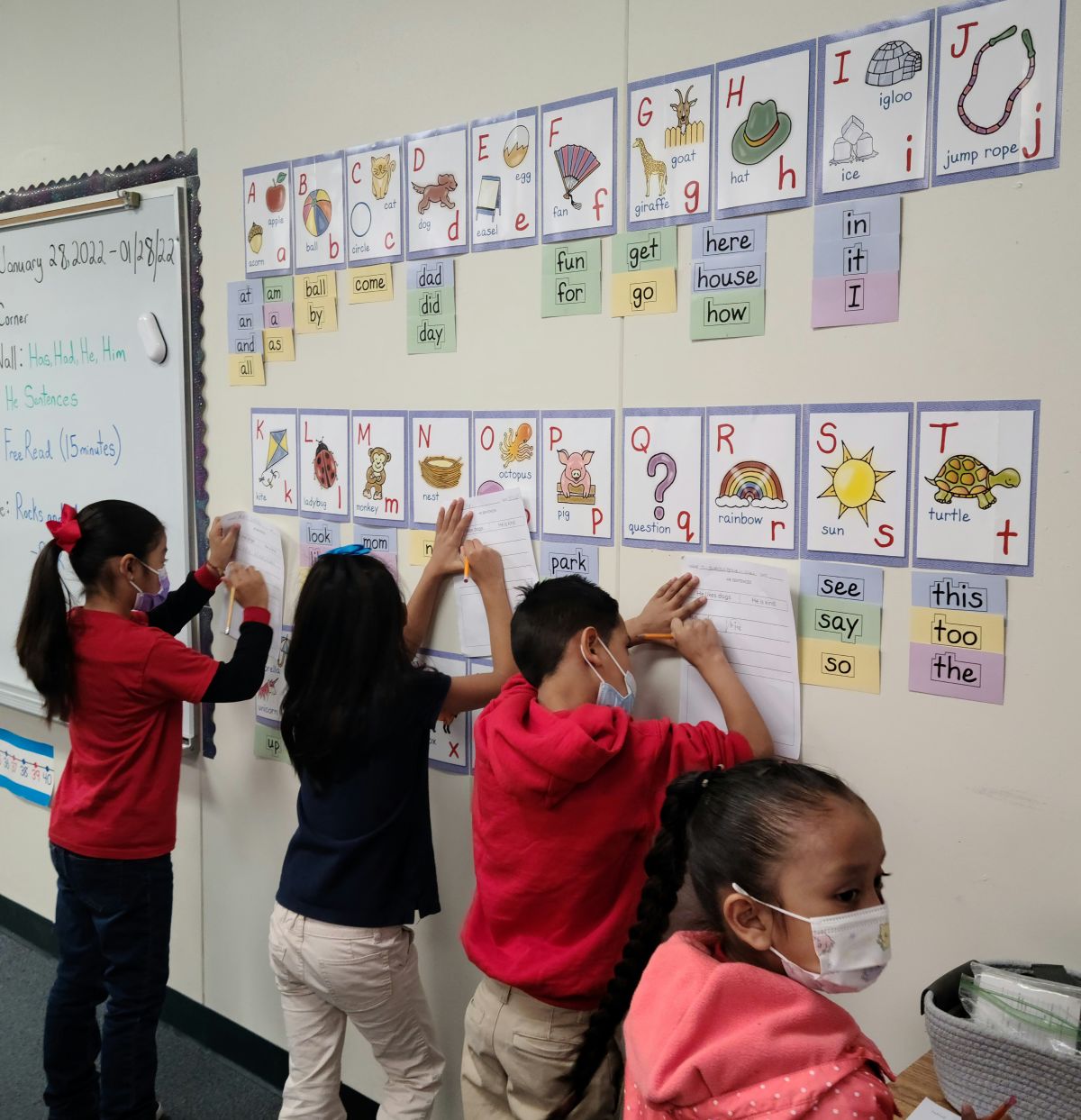 Word Wall Words Practice! | Post Details Page - Central Elementary