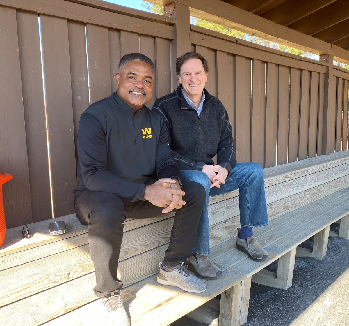 Kenny Jenkins '78 and Dwight Bostwick '79 | news story - Landon 2021