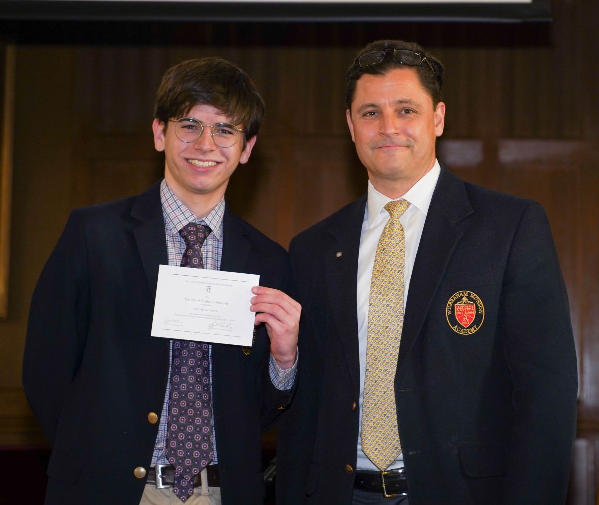 Cole Salvador '22 wins national academic award | Post