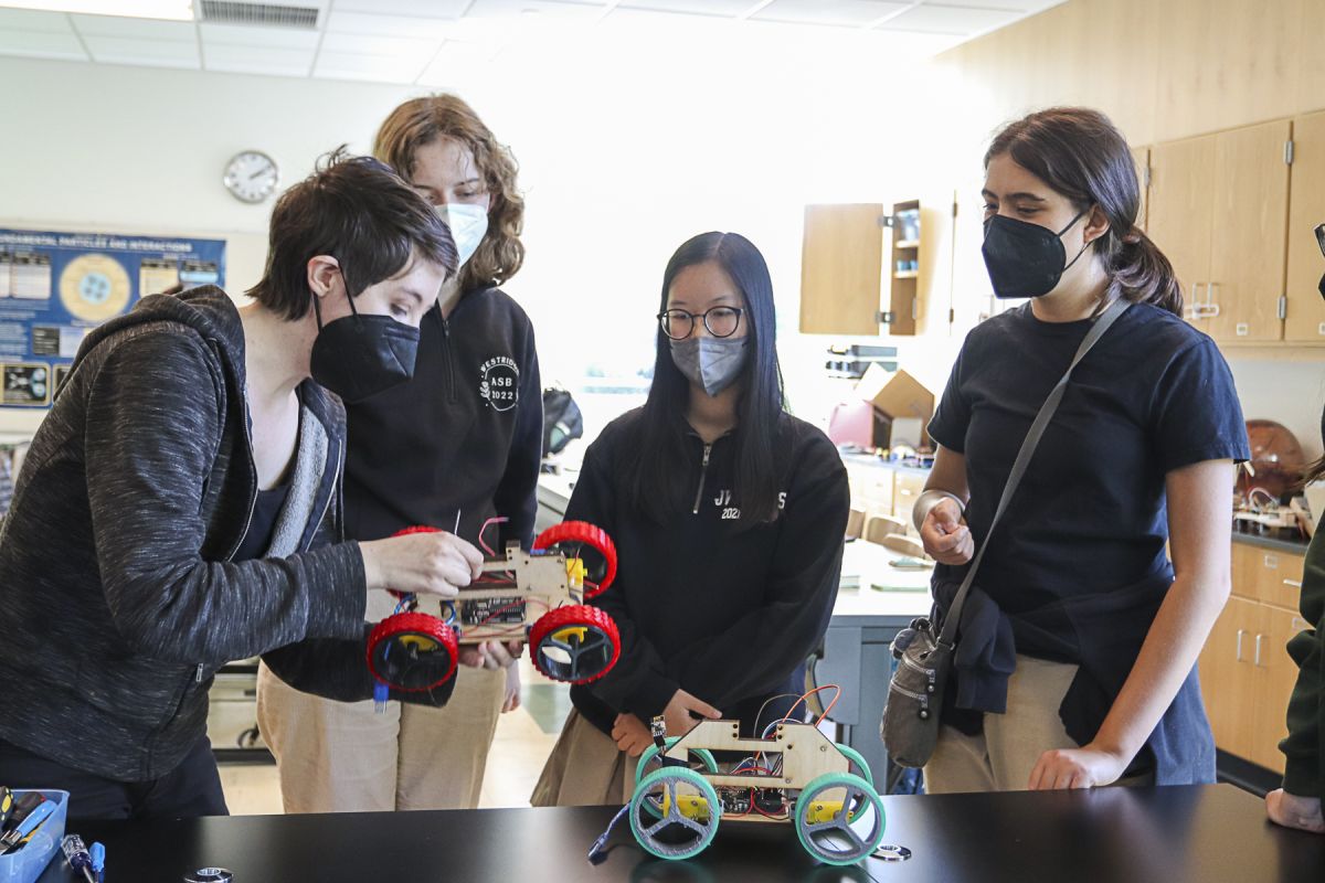 Robotics Students Code, Wire, and Solder in Mini Car Project | News Post