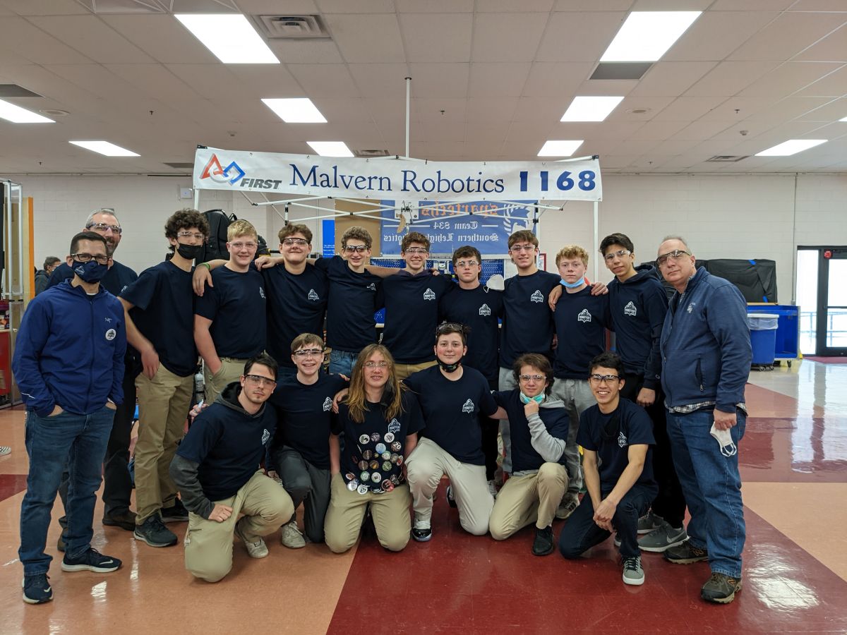 Malvern Robotics Team Ranks 5th at FIRST Robotics District event ...