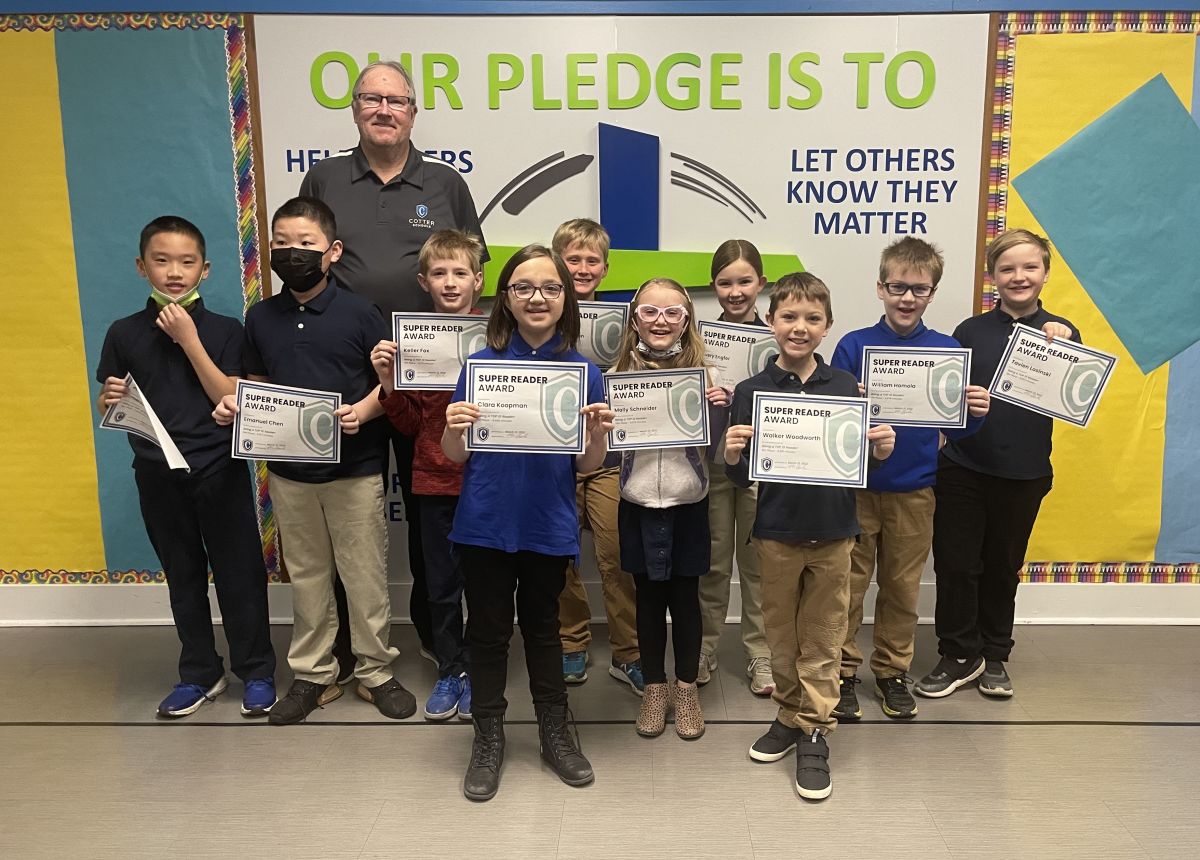 Cotter Third Graders Compete in NCAA Read to the Final Four | article ...