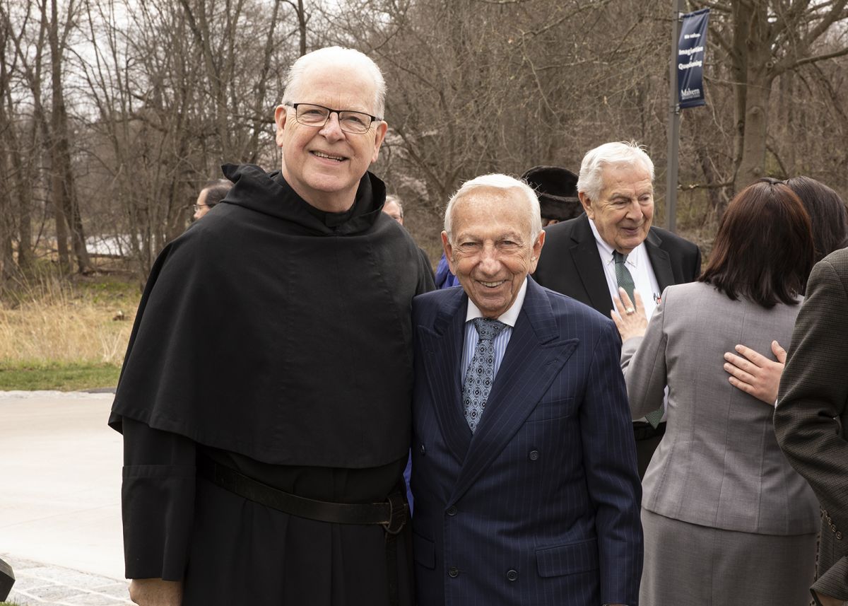 Malvern Prep Hosts Rededication Ceremony of St. Augustine Statue in ...