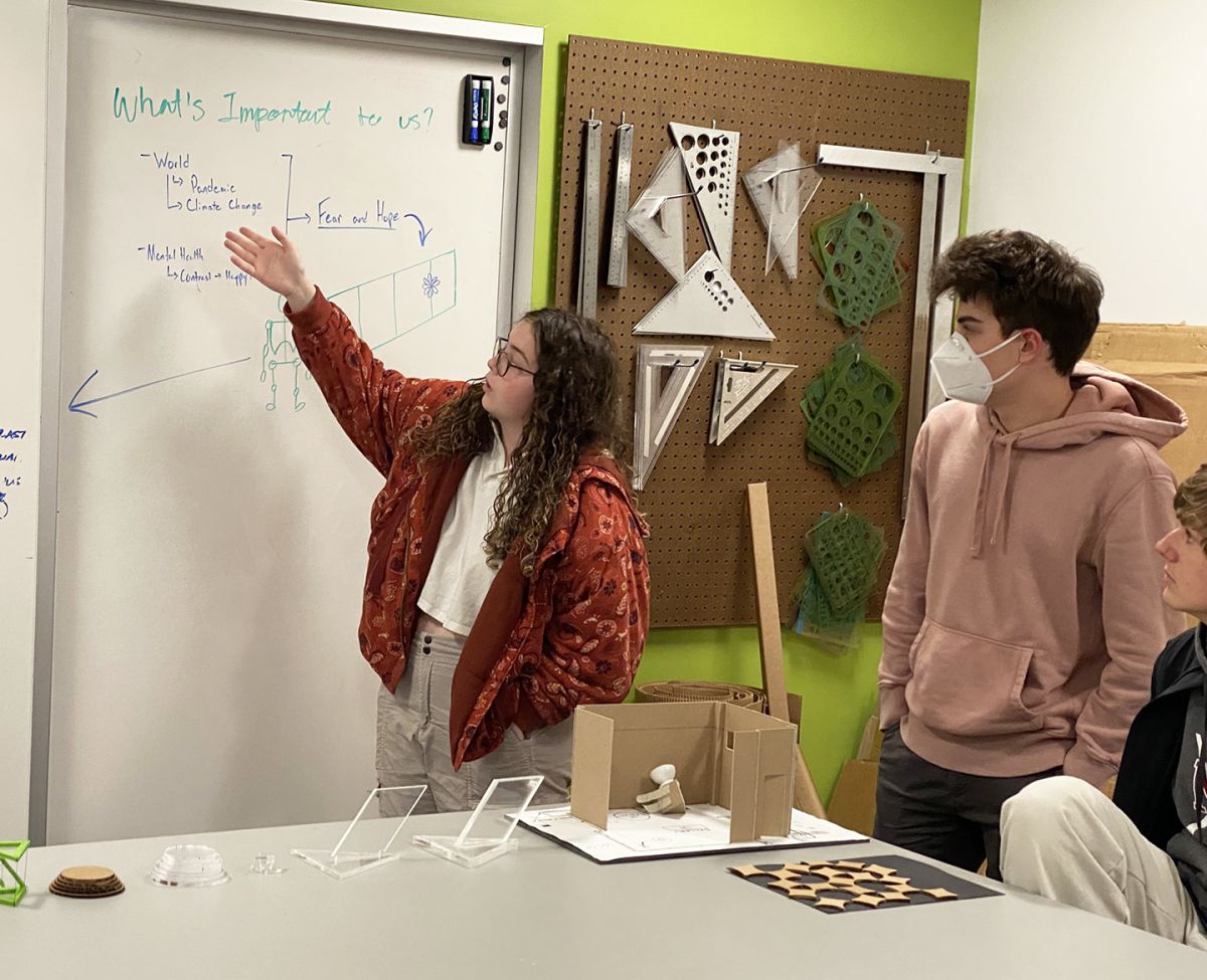 Human Scale Class Prepares for Art Gallery Installation | Morristown ...
