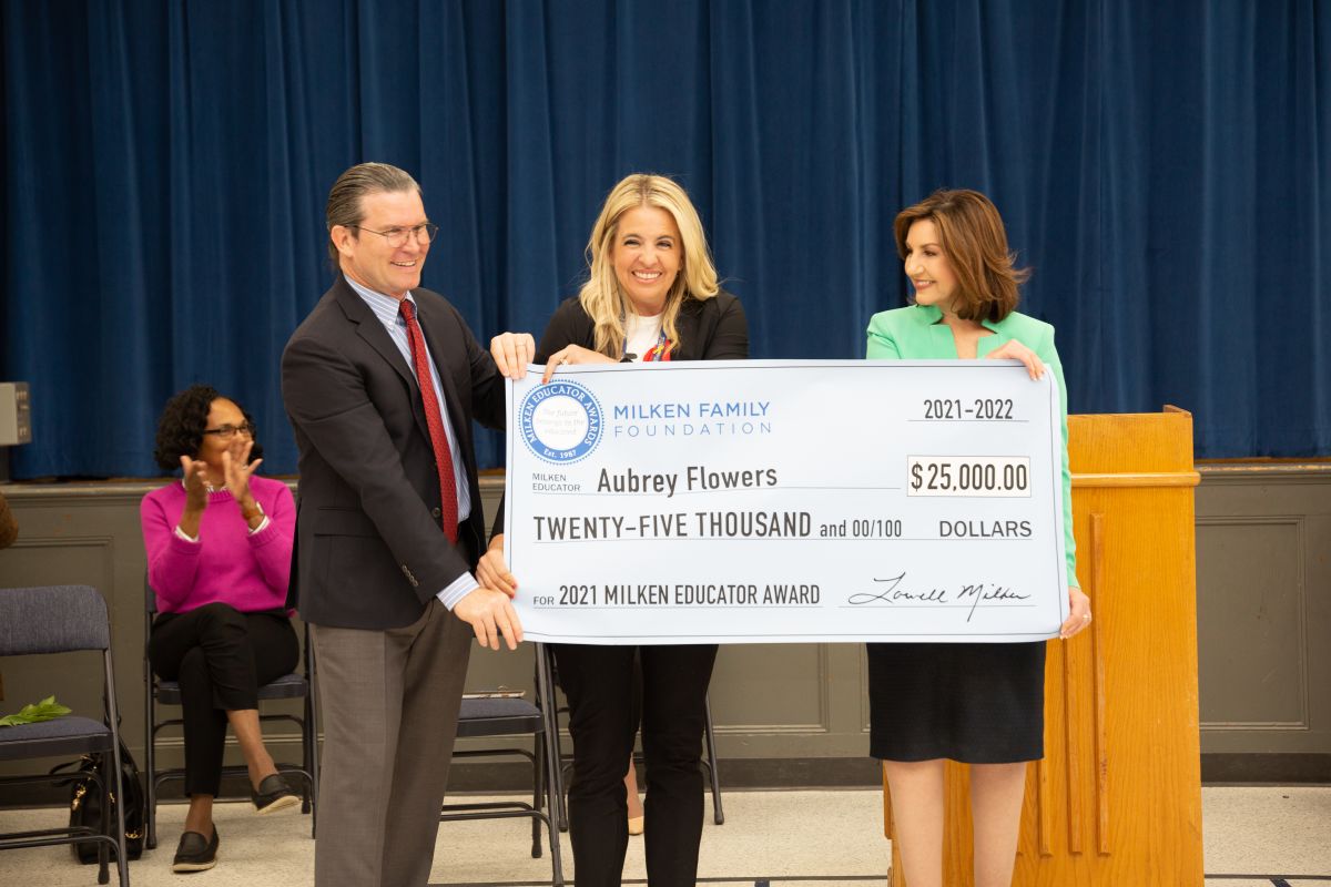 Tulsa Public Schools principal receives national Milken Educator Award ...