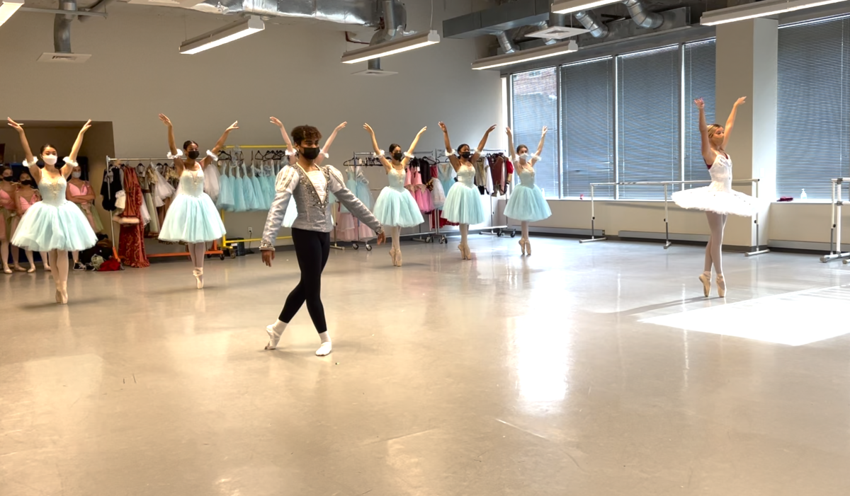 Ms. Natalia and the Ballet Majors Prepare for Nutcracker | News Details
