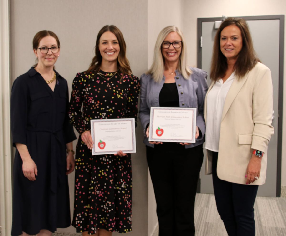 Challenge Awards Presented to Elementary Schools | News Archive Details