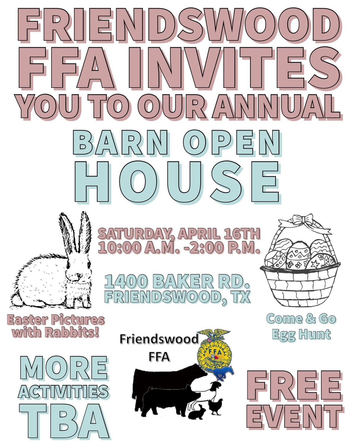 Friendswood FFA Barn Open House | News details