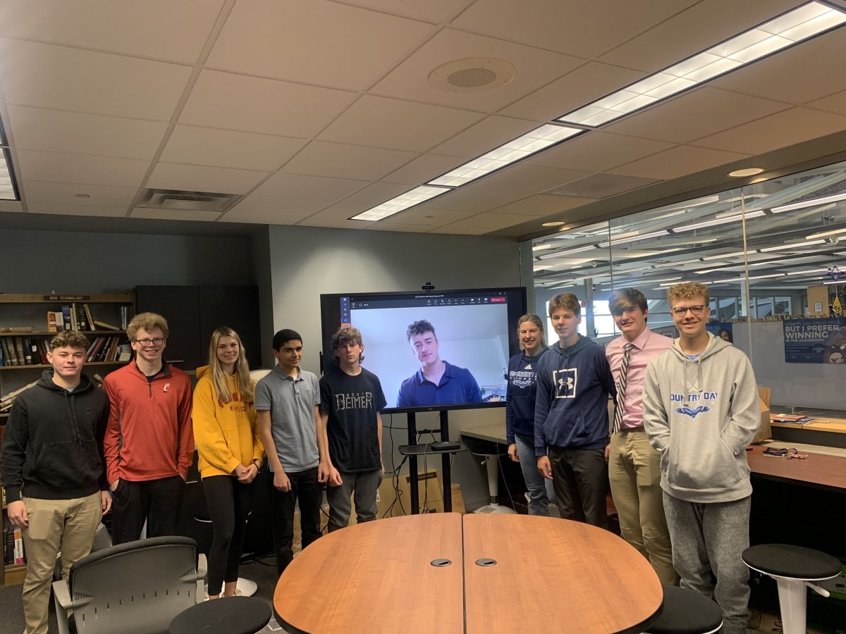 Derek Stevens ‘18 Shares Advice with Computer Science II Class | Post ...