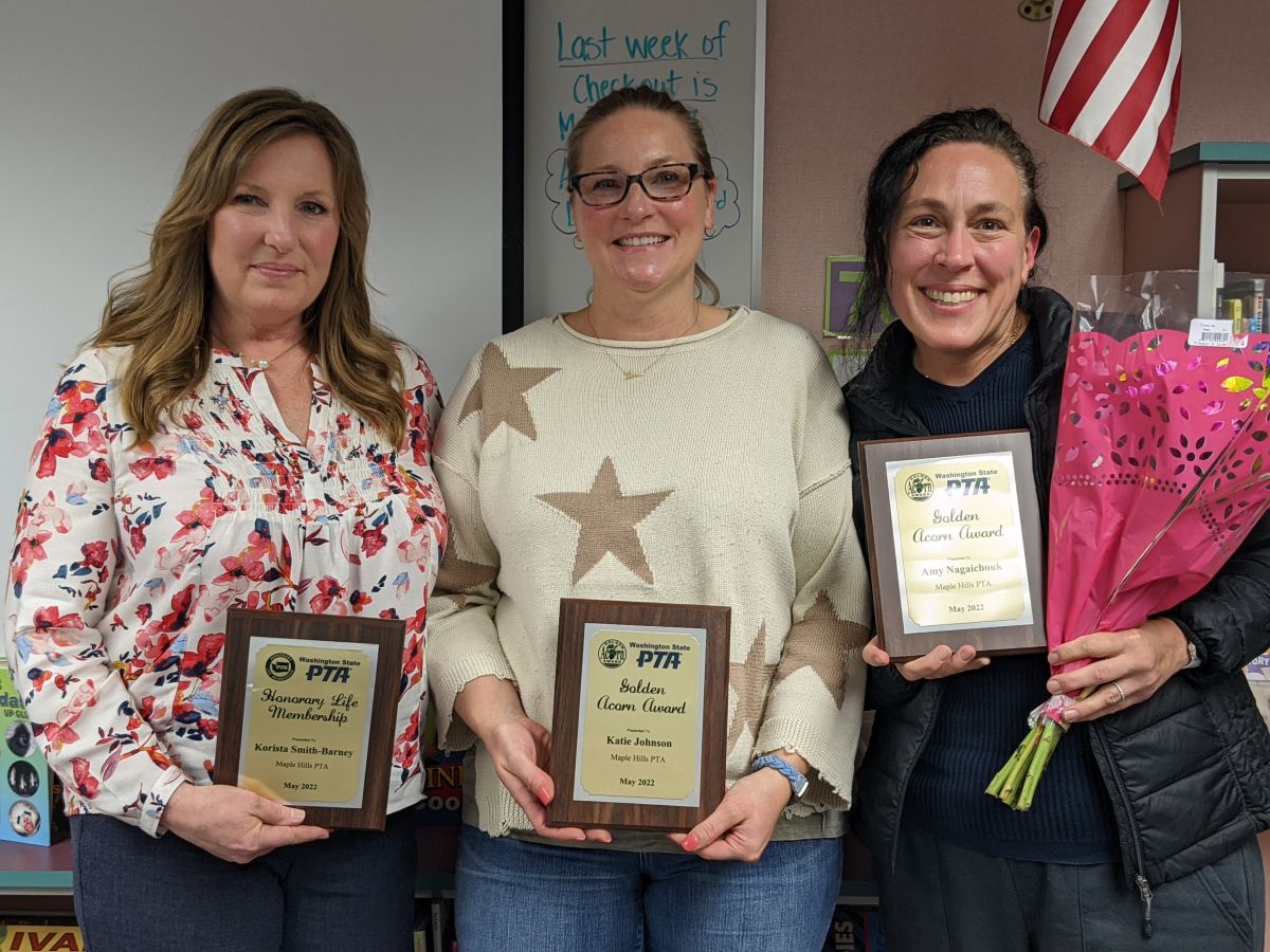 PTA Award Winners | News Article - Maple Hills Elementary School