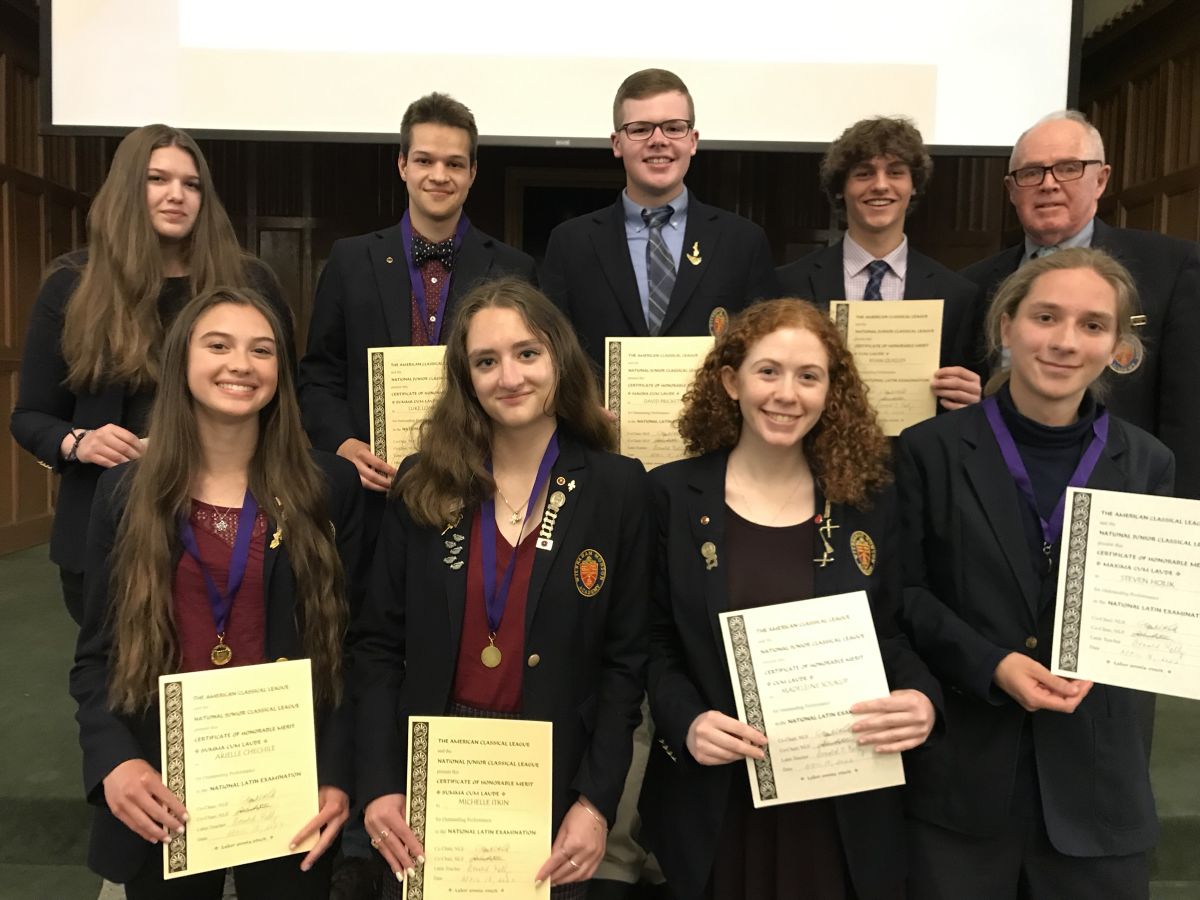 3 students earn highest award on National Latin Exam | Post