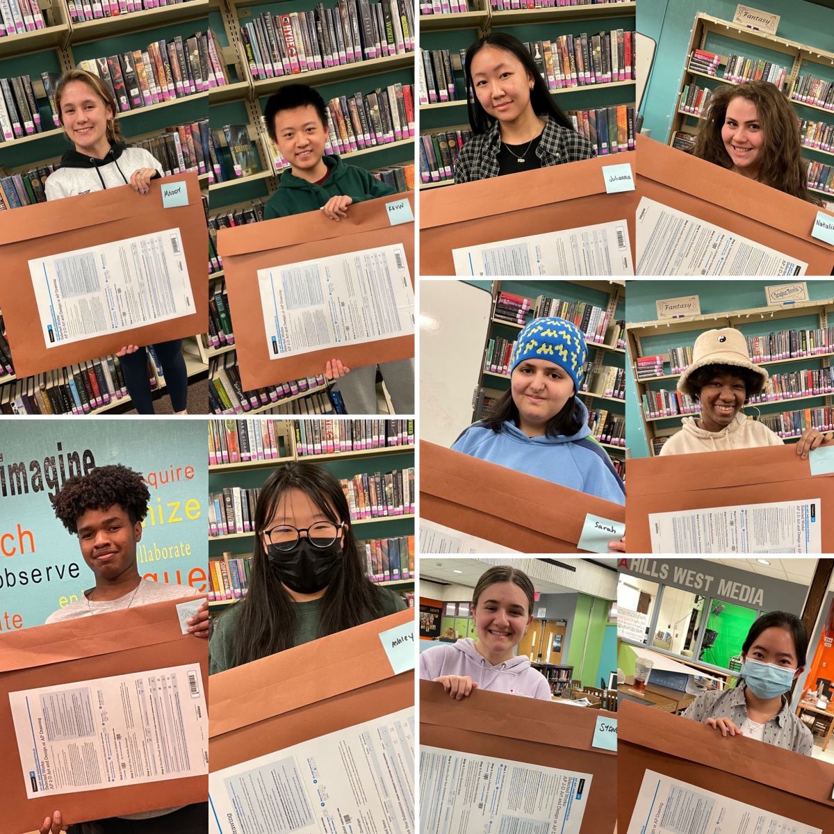 AP Art & Design Students Complete AP Portfolios | News Post