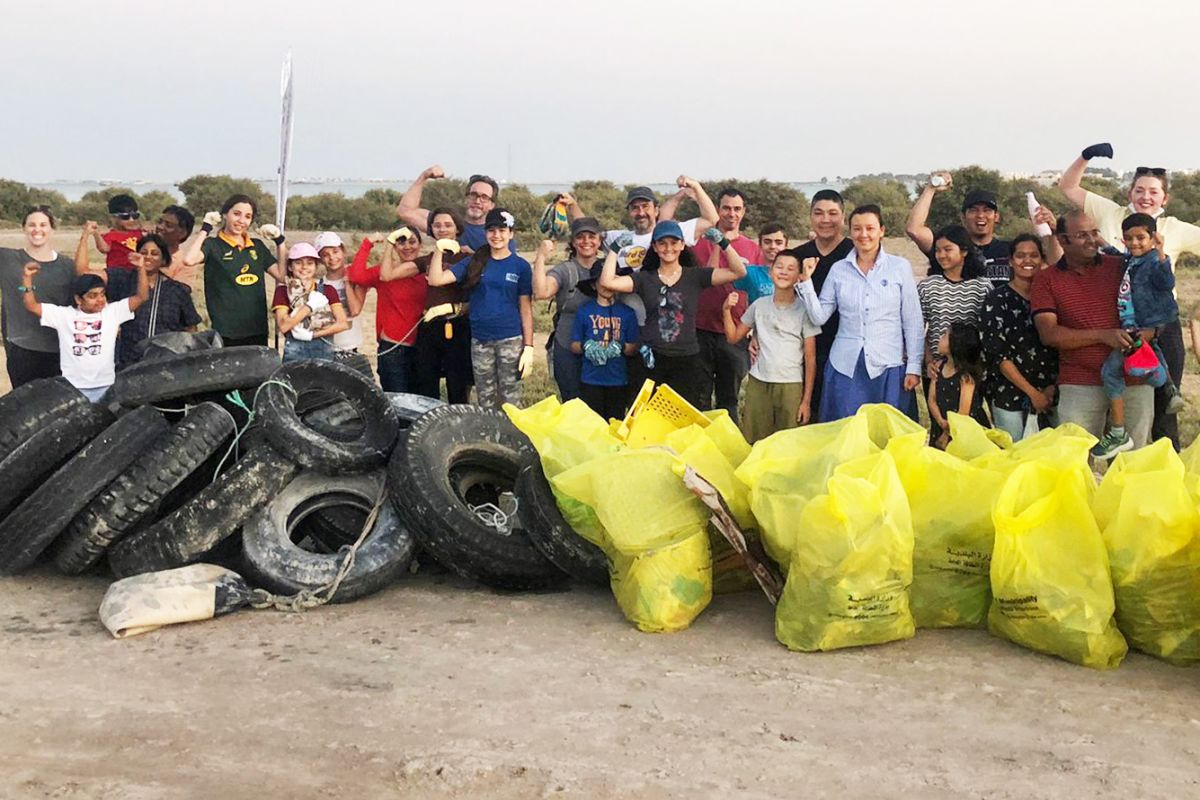 Doha College gets their hands dirty to clean the environment | Default ...