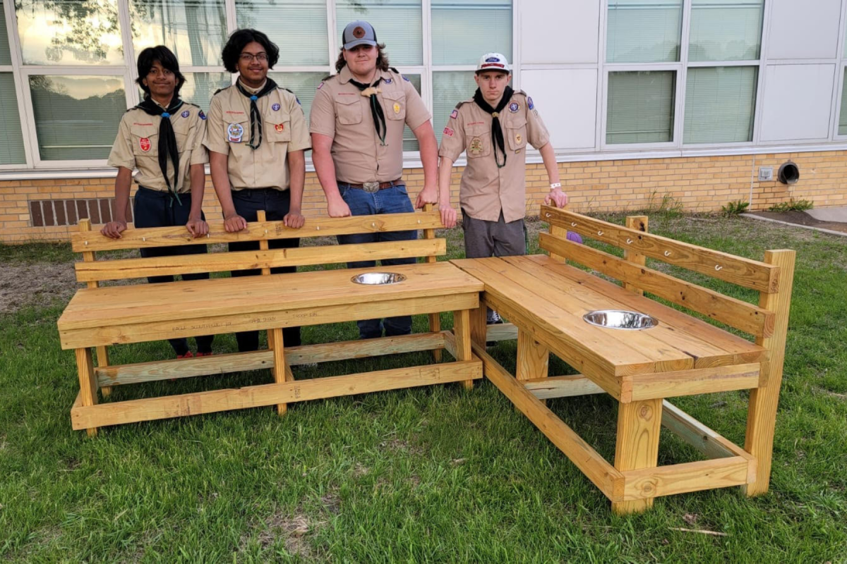 Boy Scout and Troop 534 gift mud kitchens! | article