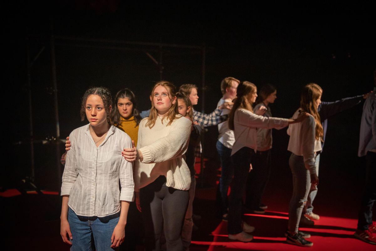 Pupils Shine in Junior School Play - "Lungs" | Bede's News story
