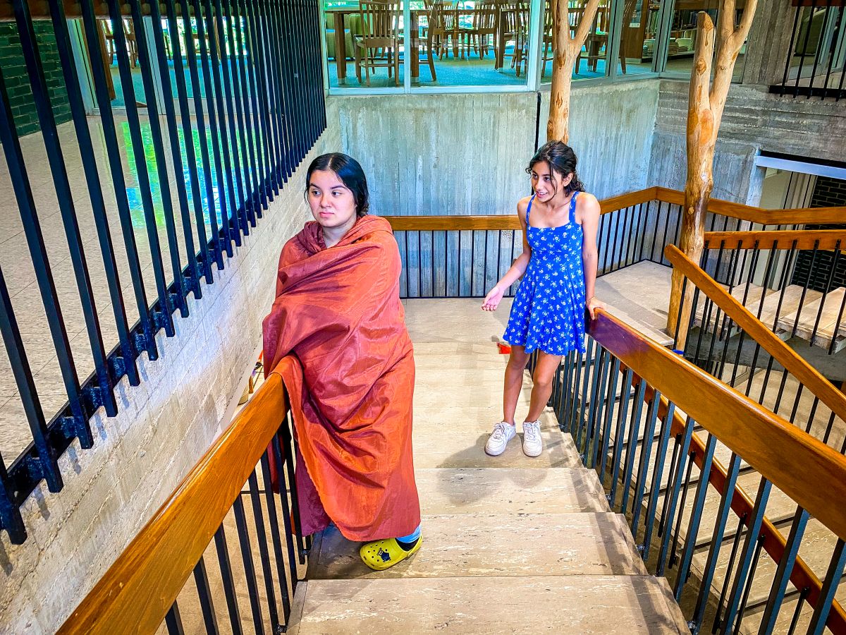 Ninth grade English students perform pop-up skits from Romeo & Juliet ...