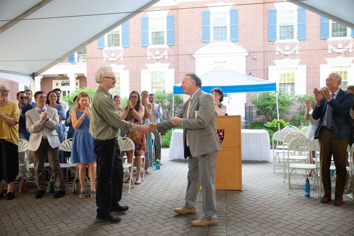 Holderness Creates R. Phillip Peck Service Award | story