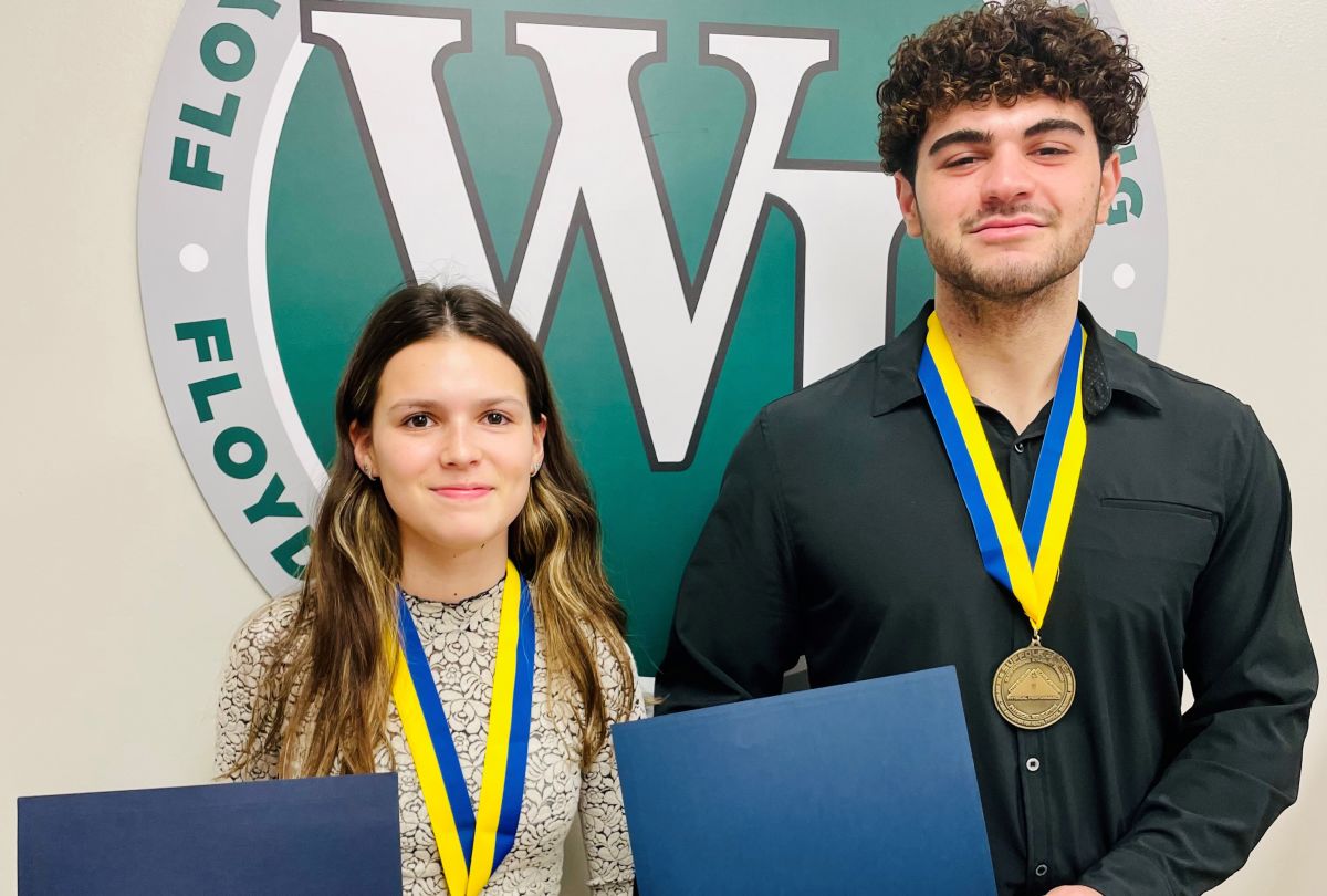 Two William Floyd High School Seniors Receive Suffolk Zone Awards ...