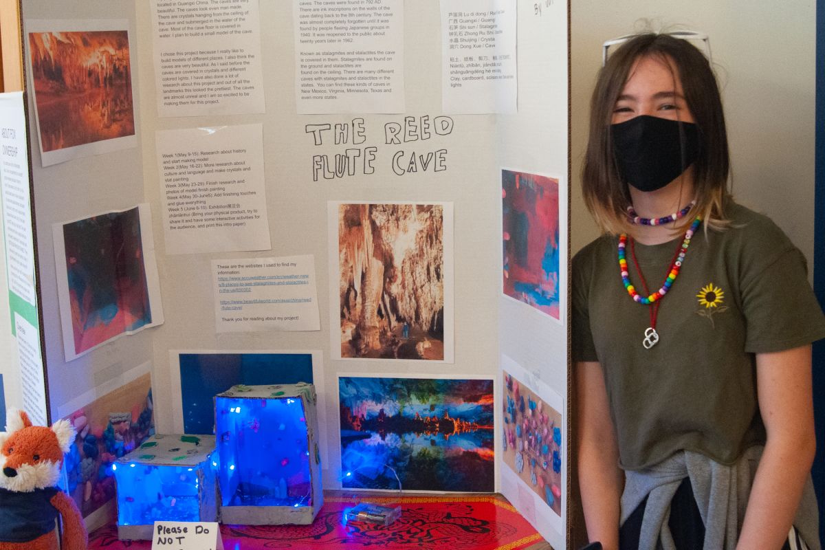 Middle Schoolers Host World Language Fair | [Linked Stories — About Us]
