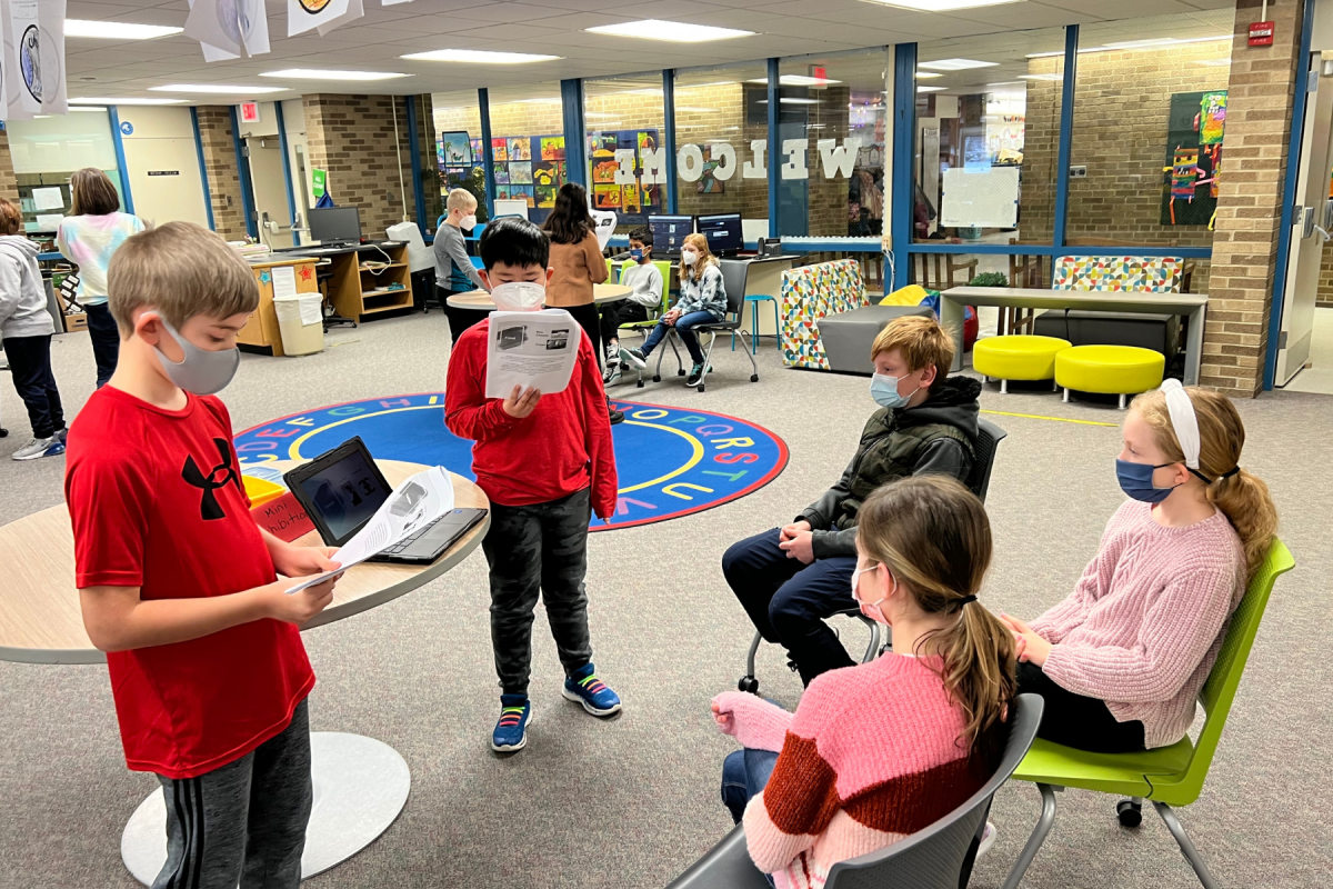 Conant Fourth Graders Prepare For IB Exhibition With Mini Exhibition ...