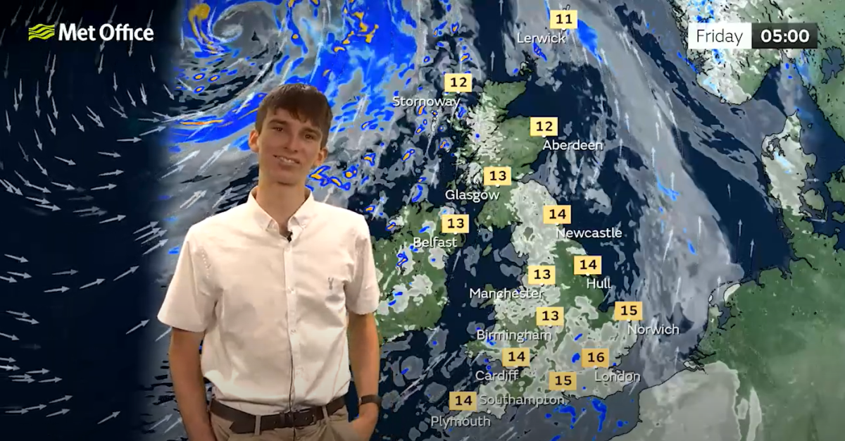 Sun Shines For Oliviers Met Office Work Experience Latest News From