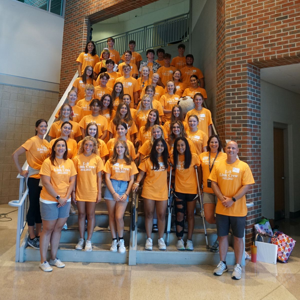 High School Hosts First Link Crew Orientation for Ninth Graders | Details
