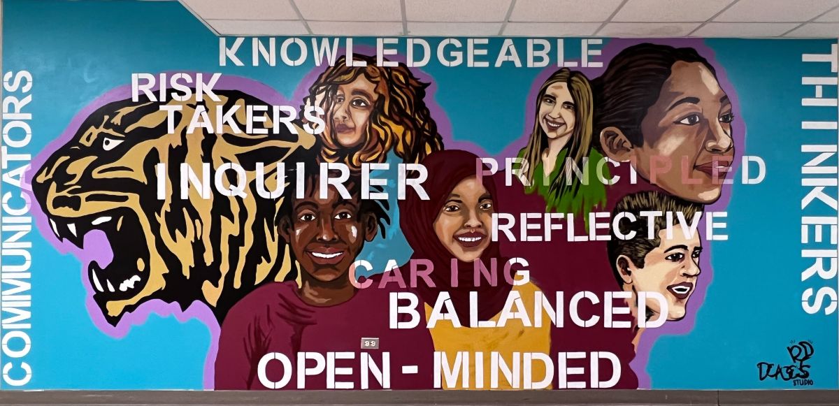 Diversity represented in welcoming mural at Fridley High School | News Post