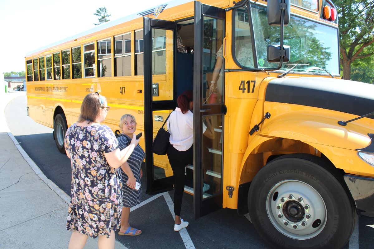 New teachers and teaching assistants learn about WCSD at orientation ...