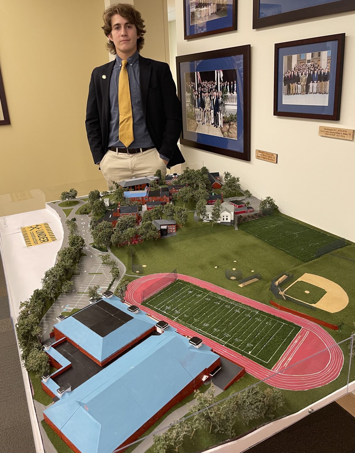 Luke Trevisan ’24 Completes 3D Scale Model of Belmont Hill Campus ...