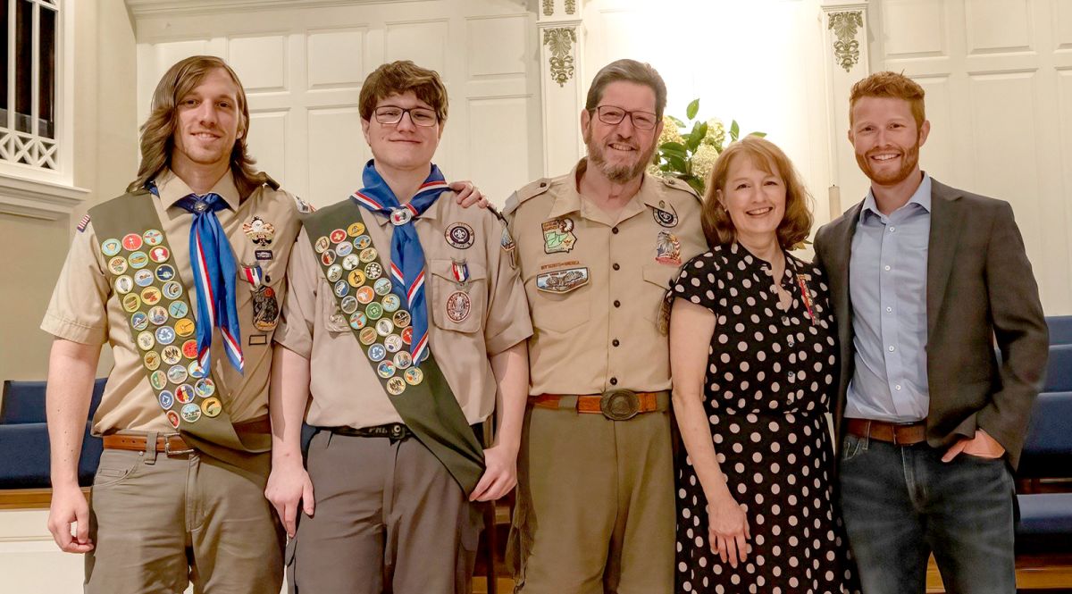Up & Coming: Trojan Ward brothers capture prestigious Eagle Scout ...