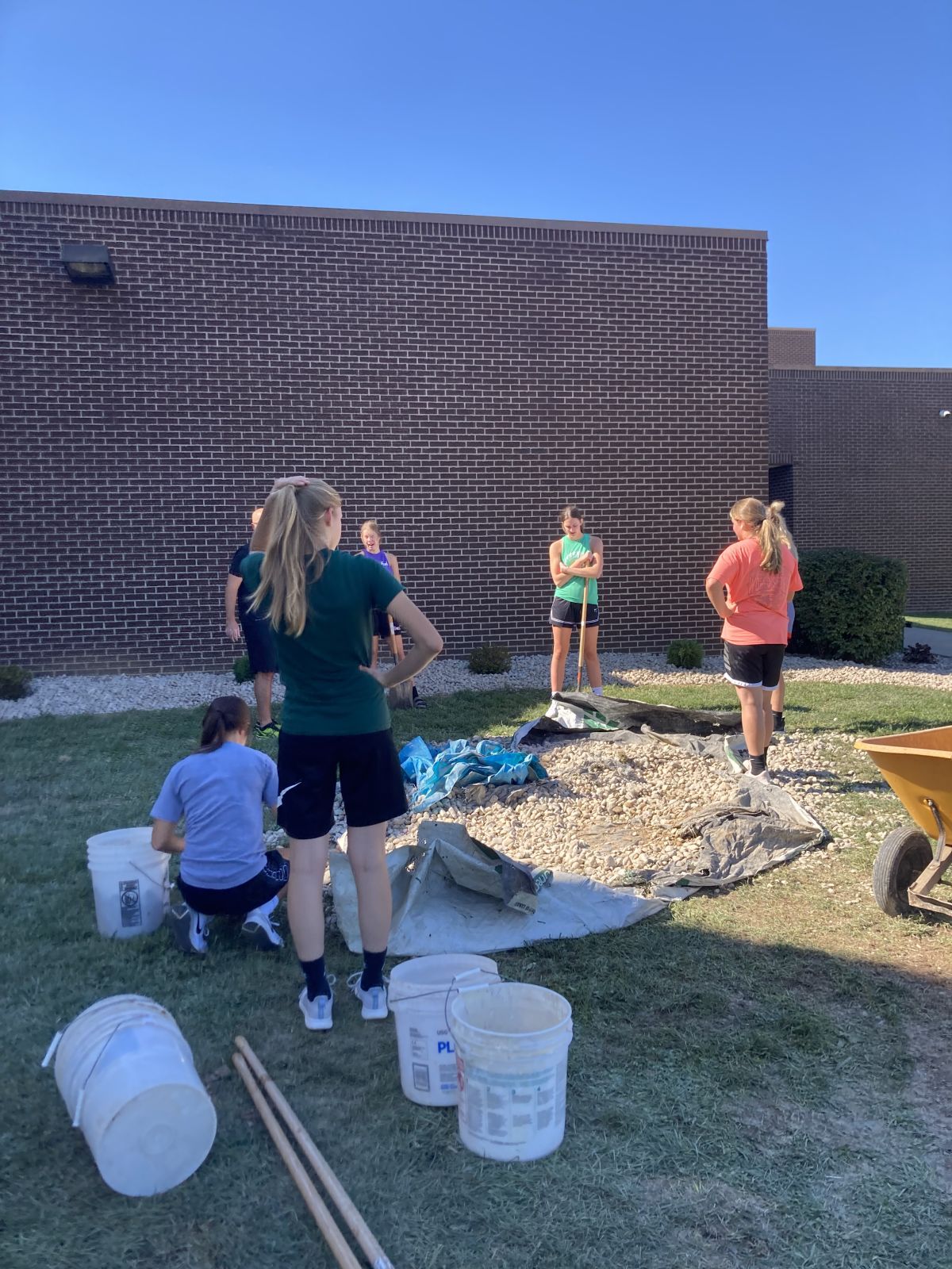 Community Impact and Girl's Basketball work to help spread rock for the ...