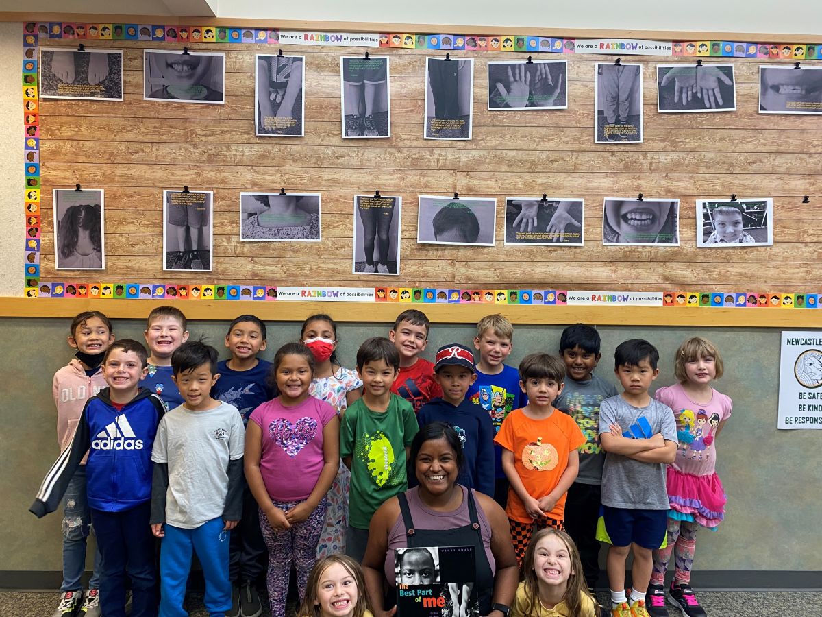 Ms. Afman's First Graders Share their "Best Part of Me" | News Article ...