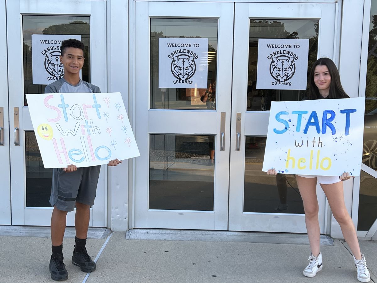 Candlewood National Junior Honor Society Welcomes Students During Start ...