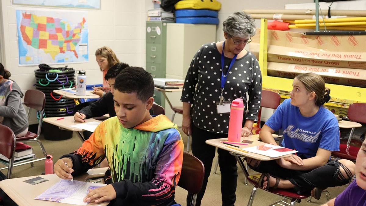 Bate Spanish class learns about artists, Spanish-speaking countries ...