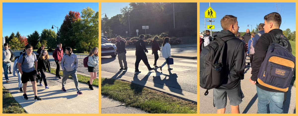 Wea Ridge students take the Walking School Bus | TSC Posts