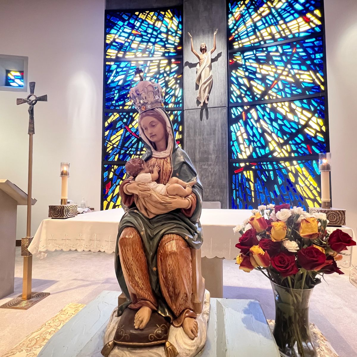 Our Lady of La Leche Missionary Image: Bishop Paul F. Tanner Chapel ...