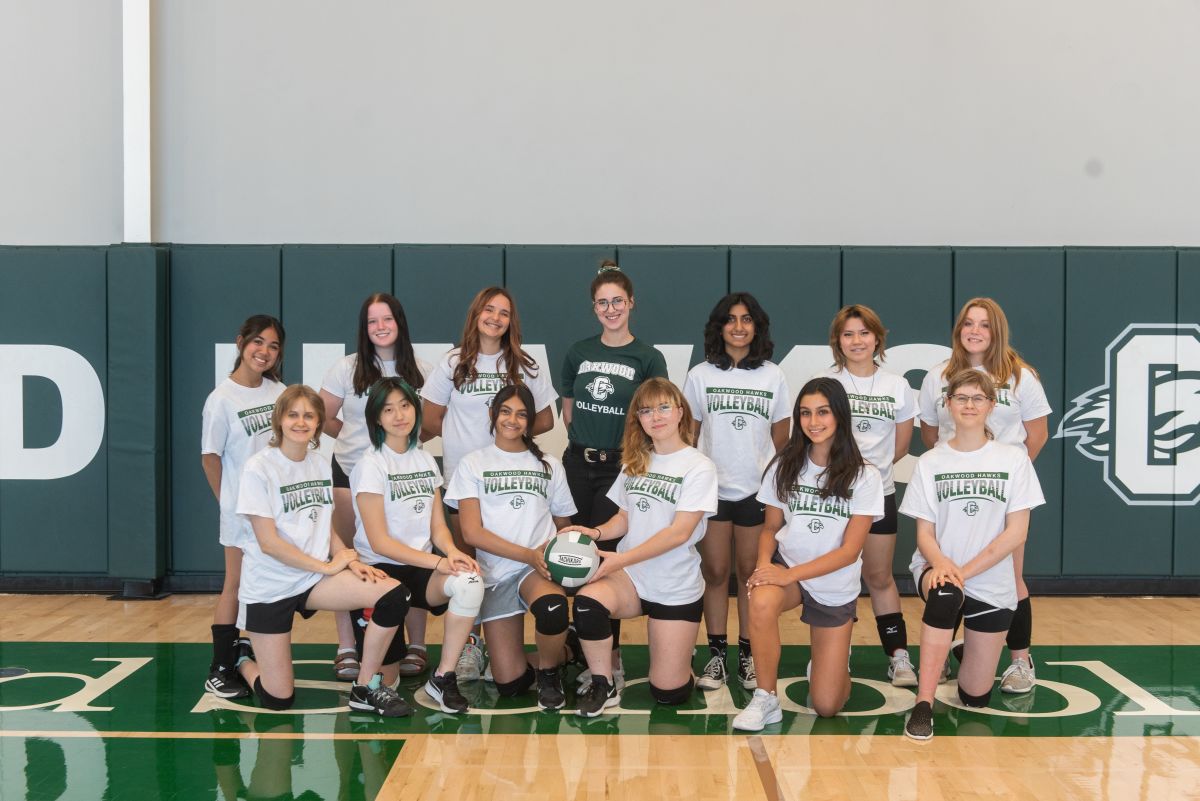 The Girl's JV Volleyball Team Unites To Win Both Games Against Kirby ...