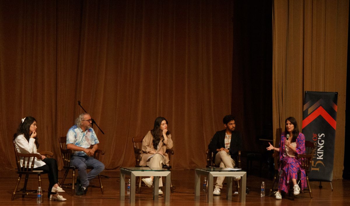 Guest panelists discuss art in the real world | School News - King's ...