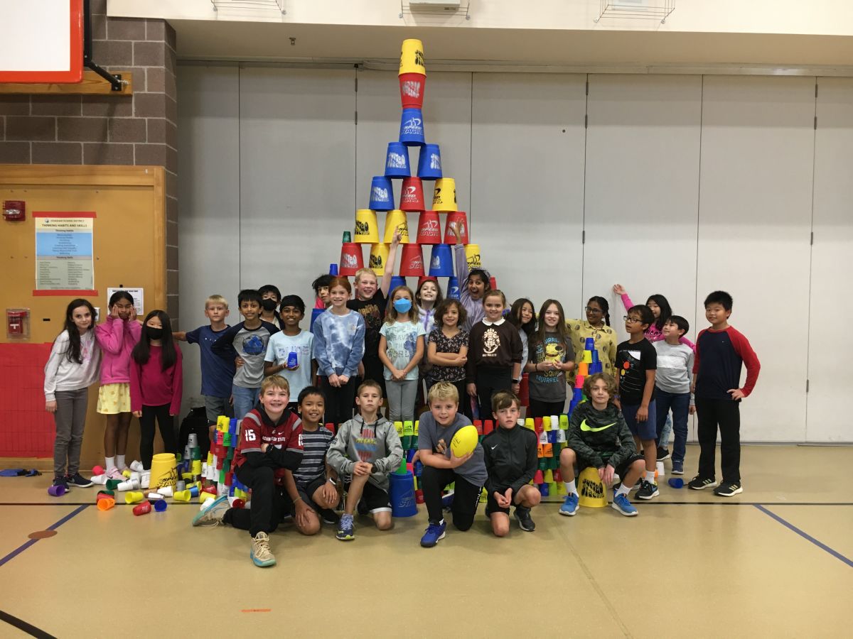 Mrs. Pathak Teaches Teamwork, Uses Cup Stacking | News Article - Grand ...