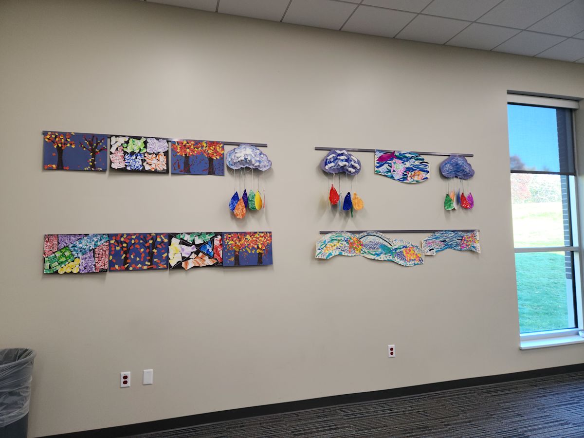 Student artwork on display at District Office | News Details