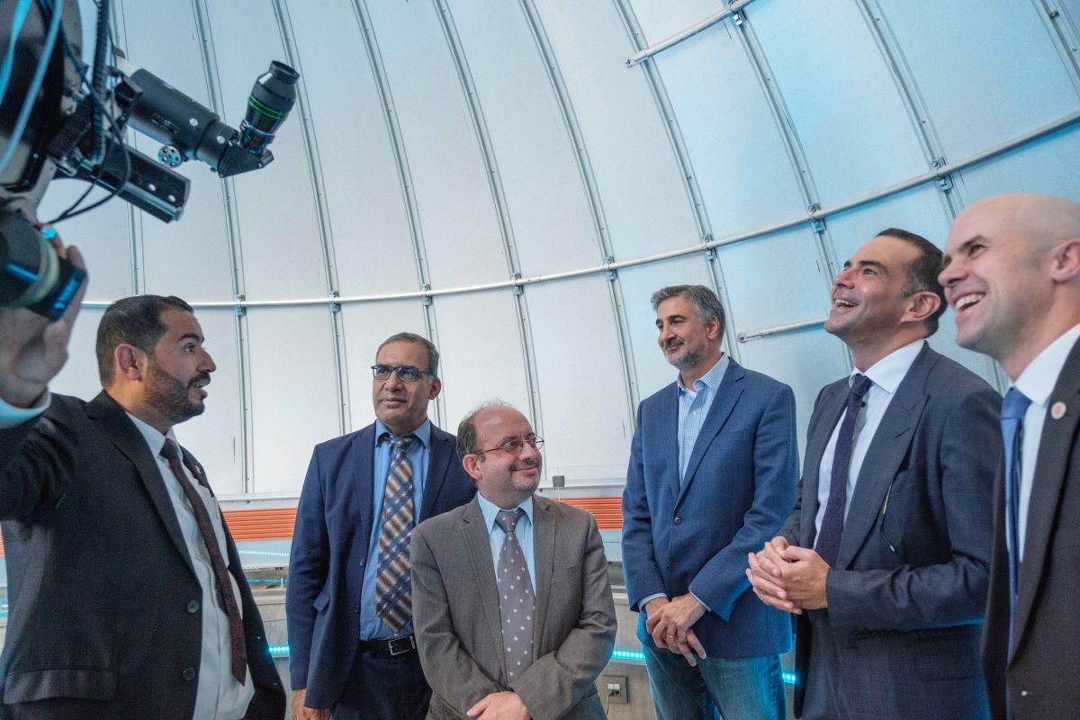 King’s Academy dedicates Omar A. Aggad Observatory | School News - King ...