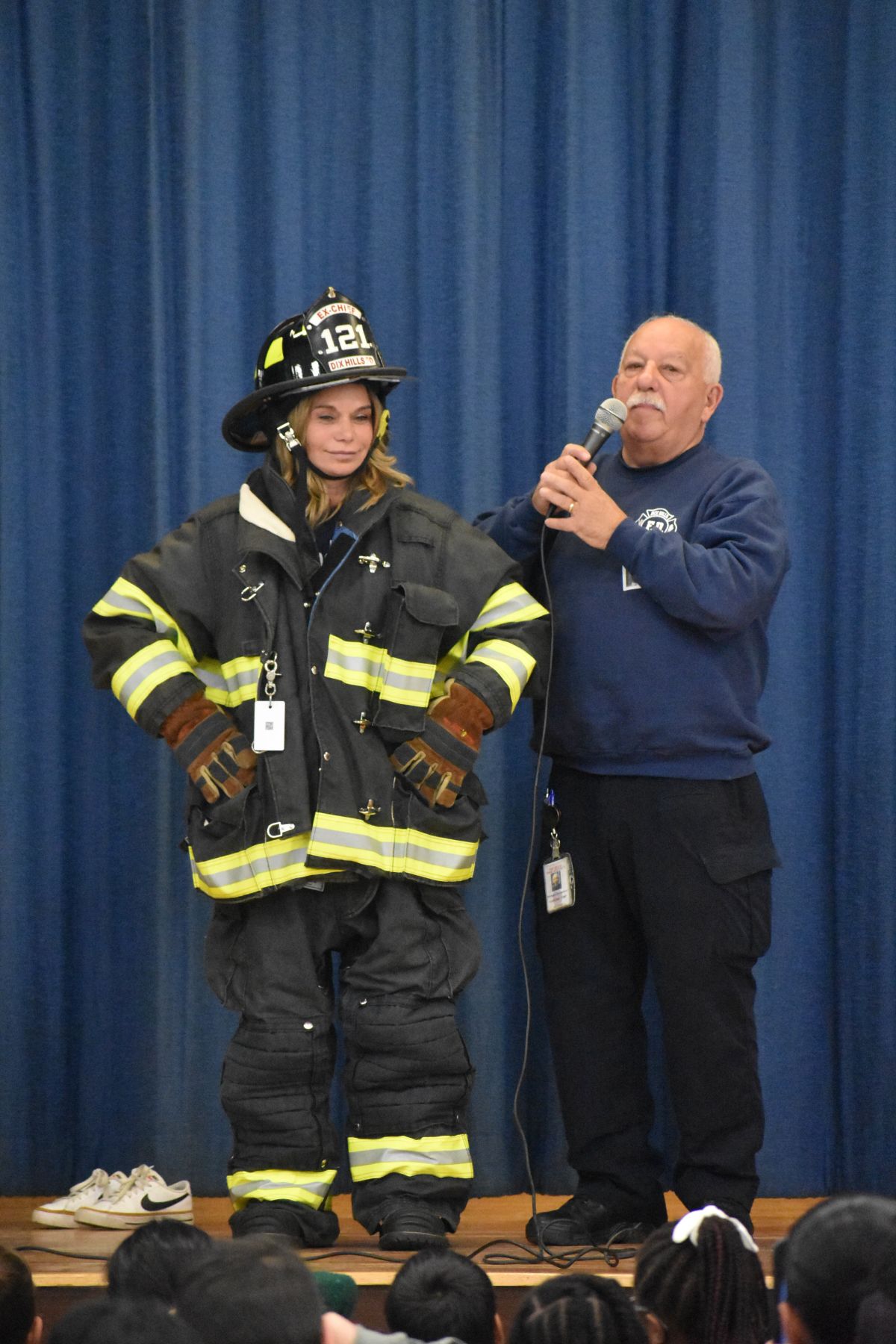 Dix Hills Fire Department Chief Presents To Paumanok Students On Fire ...