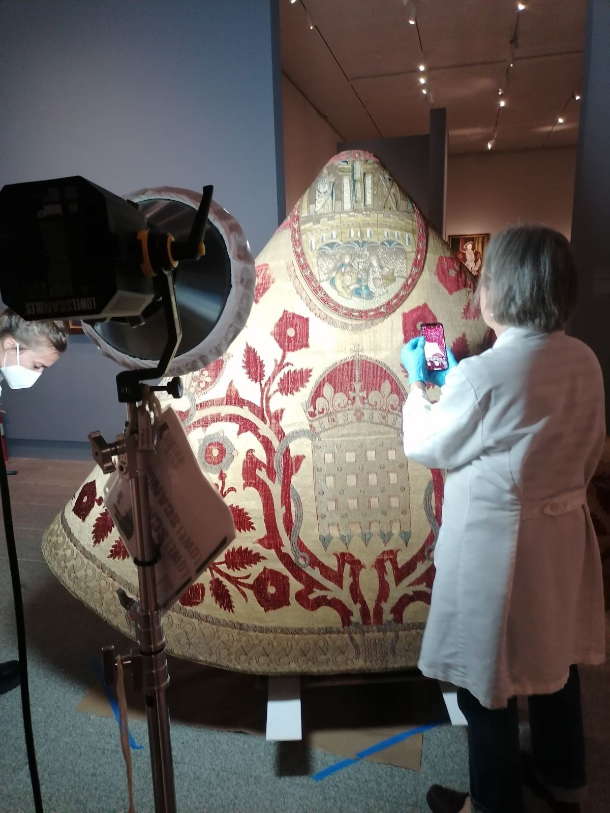 Escorting Henry VII's cope across the Atlantic | Stonyhurst News