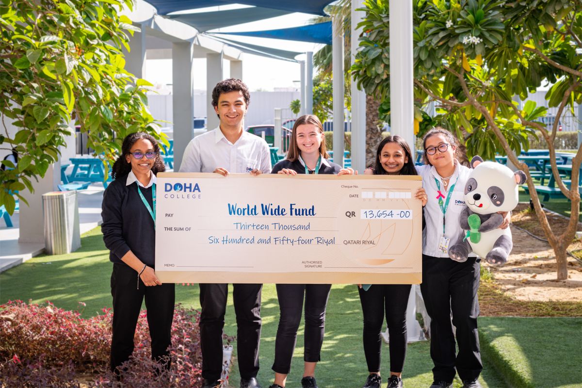 Doha College adopts WWF animals | Default blog page
