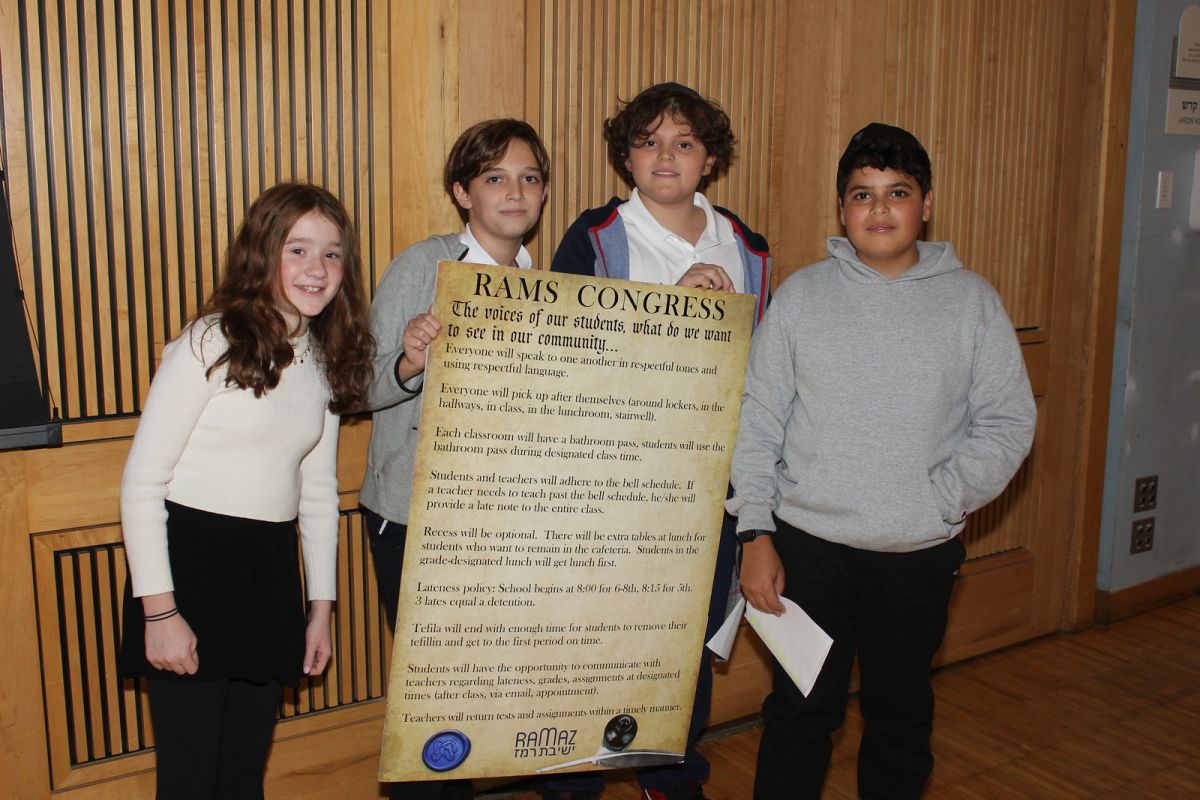 Rams Congress Rules The School! | Ramaz News - The Ramaz School