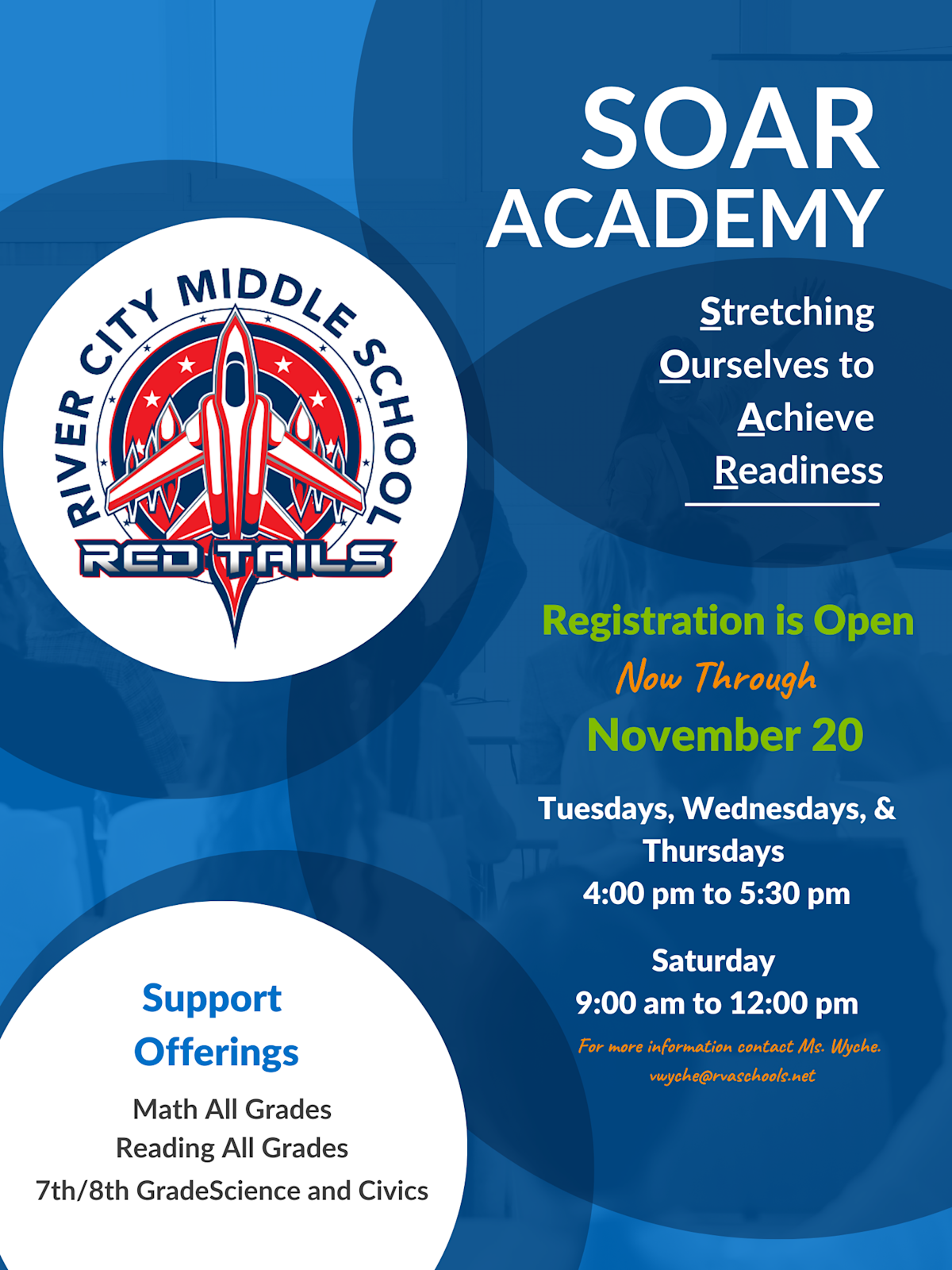 SOAR Academy | Announcement Details