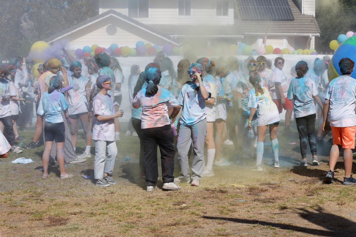 Jr/Sr High Color Run Was a Blast of Colorful Fun! | News Detail