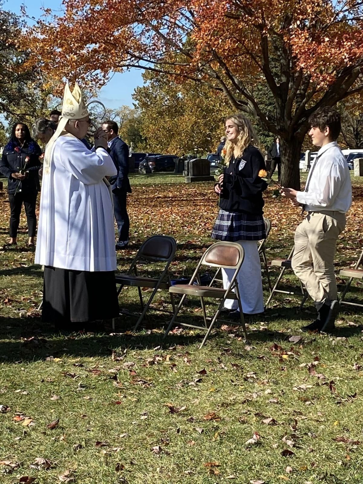 Students participate in Cook County Indigent Burial Ceremony | School News