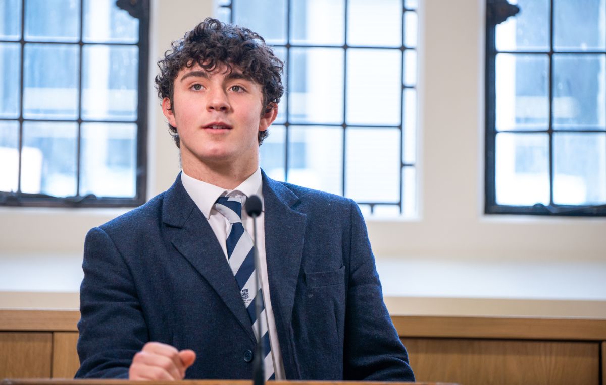 Top award for Upper Sixth Canfordian in IEA national essay competition ...
